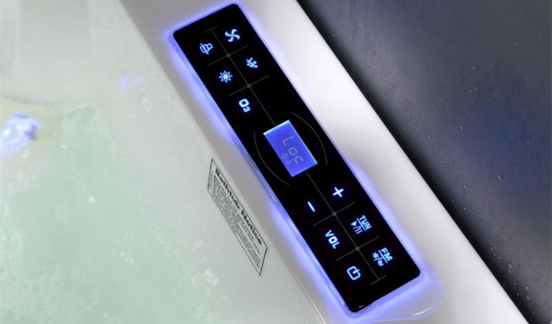 Circle Freestanding Air Jet Bathtub And Shower Combos - Dleesa